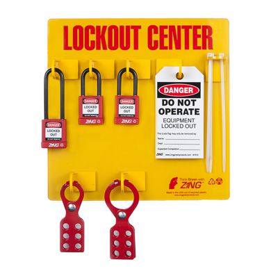 Zing® RecycLockout Lockout Tagout Station , 3 Padlocks|Seton Canada ...