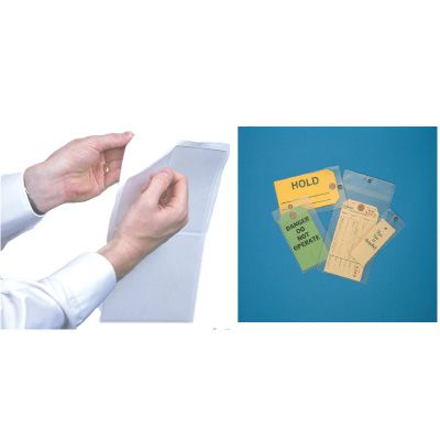 Protective Tag and Label Holders | Seton