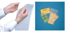 Protective Tag and Label Holders | Seton