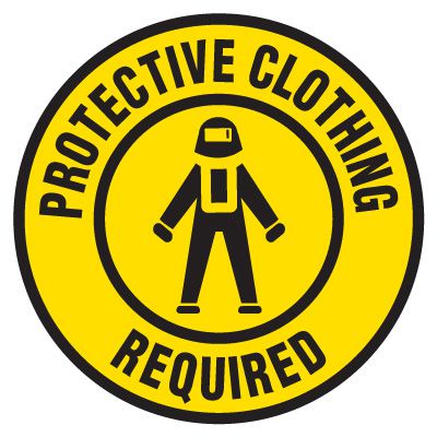 Protective Wear Labels | Emedco