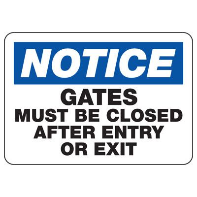 OSHA Shipping & Receiving Signs | Loading Dock Safety Signs | Emedco
