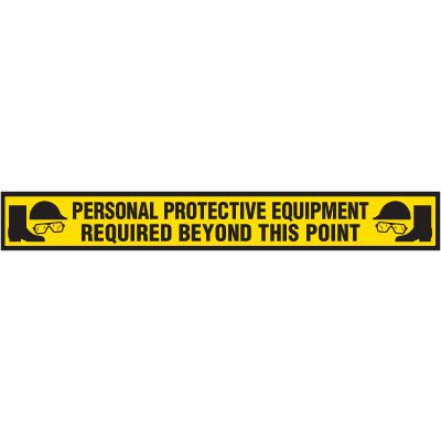 PPE Signs: OSHA/ANSI Compliant Safety Warnings & Custom Options | Emedco