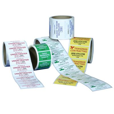 Custom Consecutively Numbered Labels - Roll Form Labels | Seton | Emedco