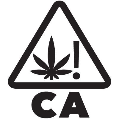 Universal THC Symbol Labels - California, Cannabis Production ...
