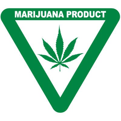 Universal THC Symbol Labels - Michigan, Cannabis Production ...