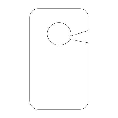 Blank Rear View Mirror Hanging Tags | Seton Canada | Seton.ca