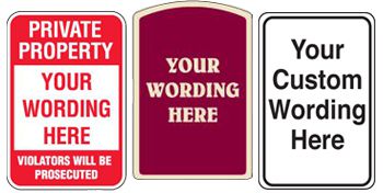 Custom Traffic Signs, Custom Parking Signs | Seton Canada | Seton.ca