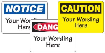 Custom Safety Signs, Custom Signs | Seton.ca