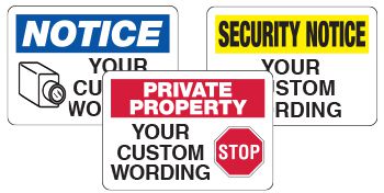 Security Signs | Seton