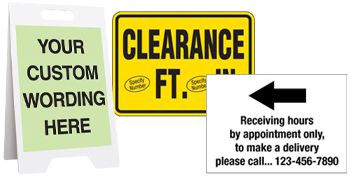 Warehouse Safety Signs | Seton