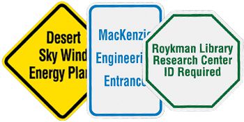 Custom Traffic & Parking Signs | Seton