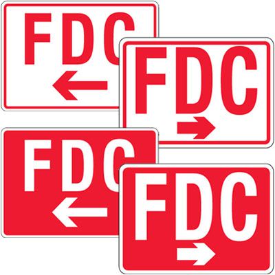Fire Department Connection (FDC) Signs | Seton