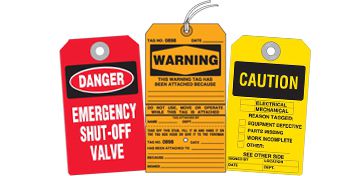 Safety Tags, OSHA Tags, OSHA Safety Tags | Seton.ca