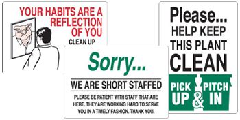 Facility Safety Signs | Seton
