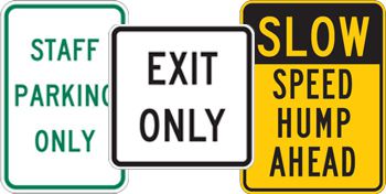 Traffic Signs: Buy Road & Parking Signs | Seton Canada