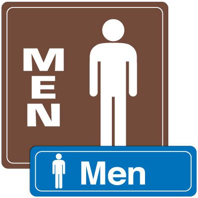 Men - Interior Safety Signs | Seton