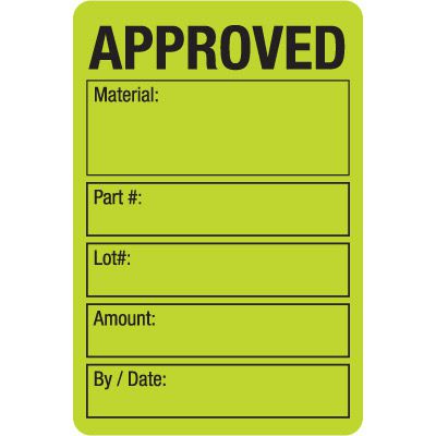 Approved ISO 9000 Labels | Emedco | Emedco