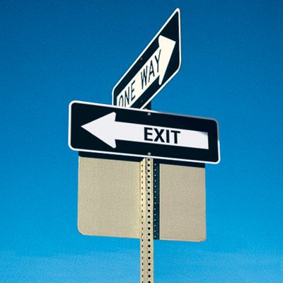 Square Sign Posts and Base | Seton.ca