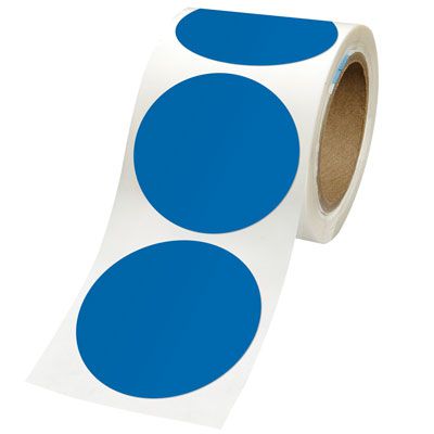 blank sticker roll