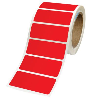 blank sticker roll