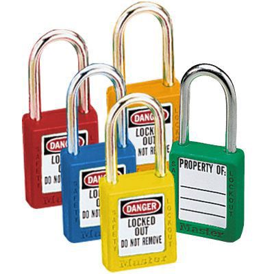 Master Lock Keyed-Alike Message Padlock Sets | Emedco